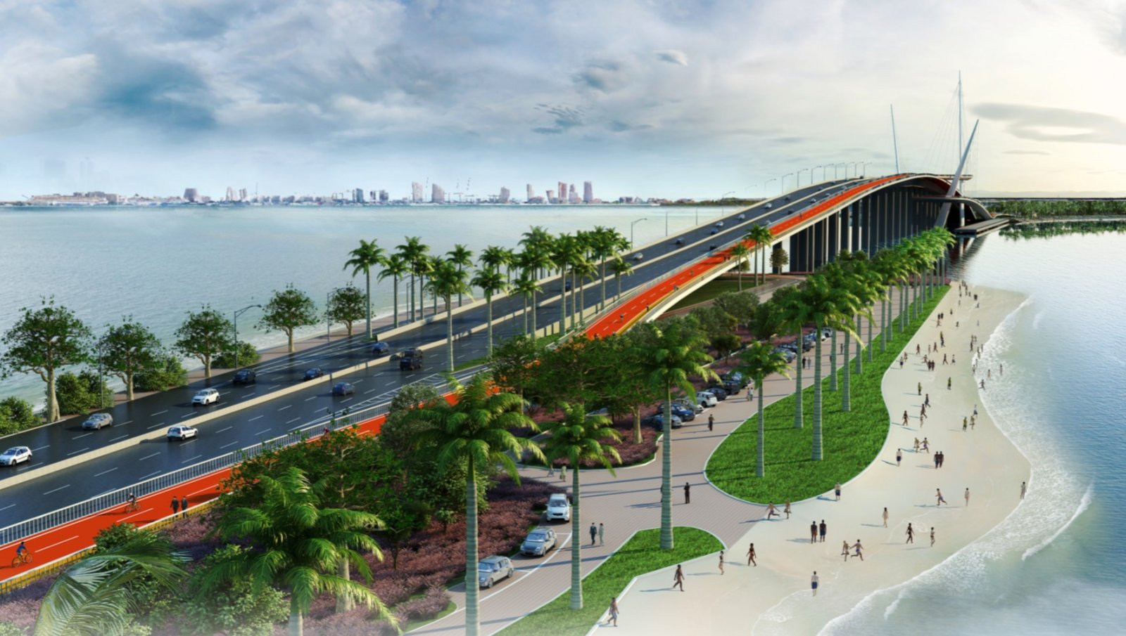 Rickenbacker Causeway Park Would String Together Miami's Own Emerald ...